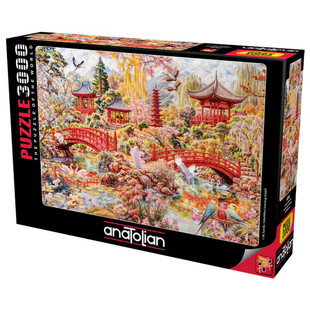 Anatolian 3000 Piece Jigsaw Puzzle Japanese Garden – Mindconnect Australia