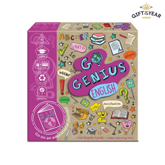 Go Genius English Board Game – Mindconnect Australia