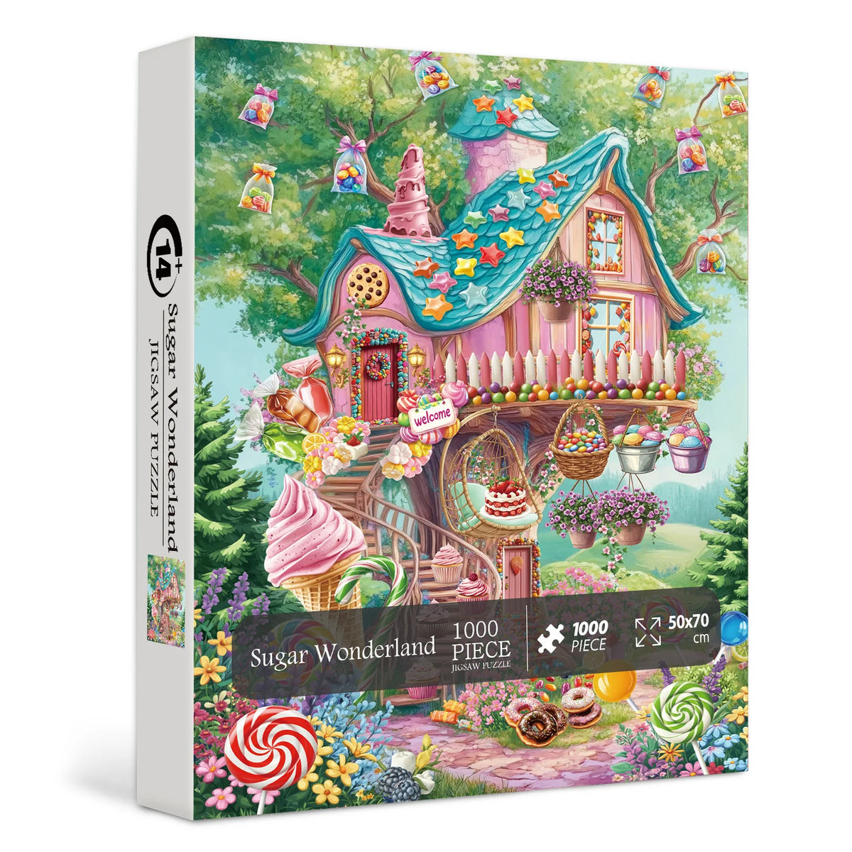 Bboldin Sugar Wonderland Jigsaw Puzzles 1000 Pieces – Mindconnect Australia