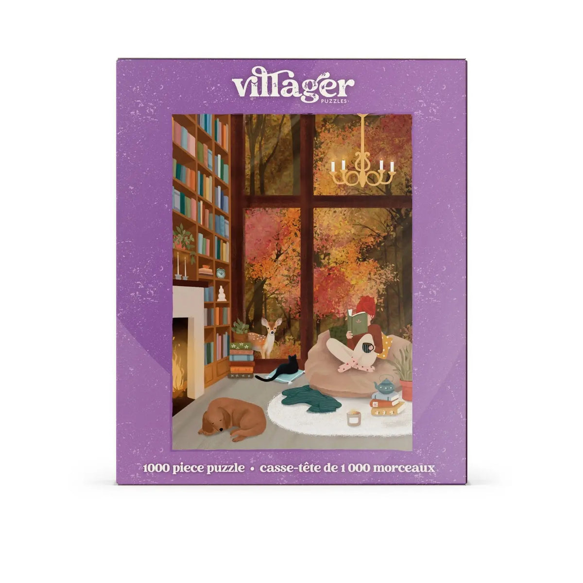 Villager Dream Library 1000 Piece Puzzle – Mindconnect Australia