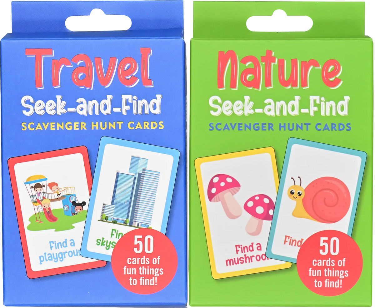 Seek-and-Find Scavenger Hunt Card Pack – Mindconnect Australia