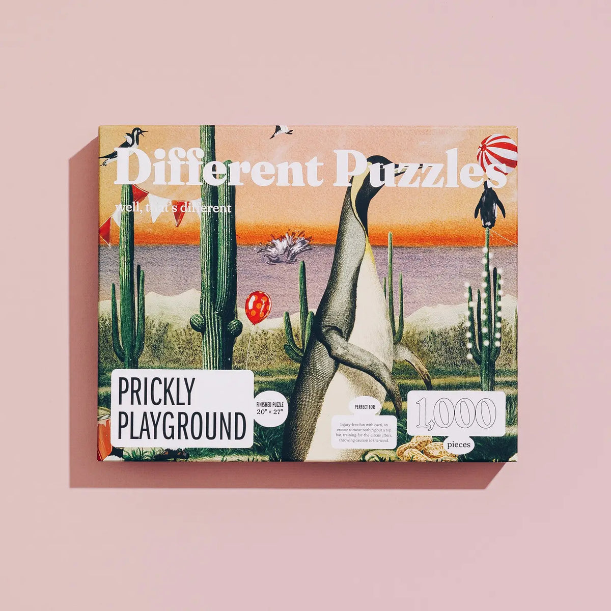 Different Puzzles Prickly Playground – 1000 Pieces – Mindconnect Australia