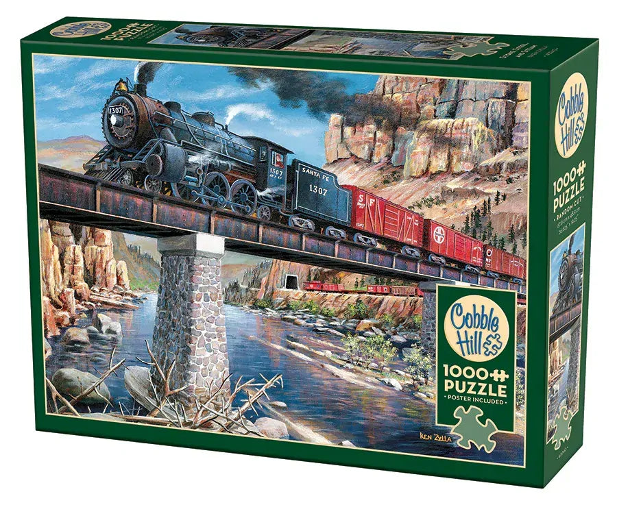 Cobble Hill 1000 Piece Jigsaw - Stone Steel & Steam Puzzle ...