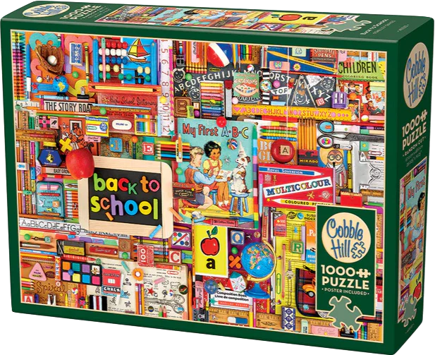 Cobble Hill 1000 Piece Jigsaw - Back To School – Mindconnect Australia