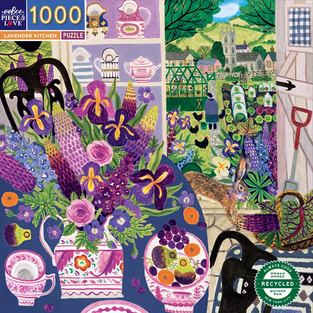eeBoo 1000 Piece - Lavender Kitchen – Mindconnect Australia