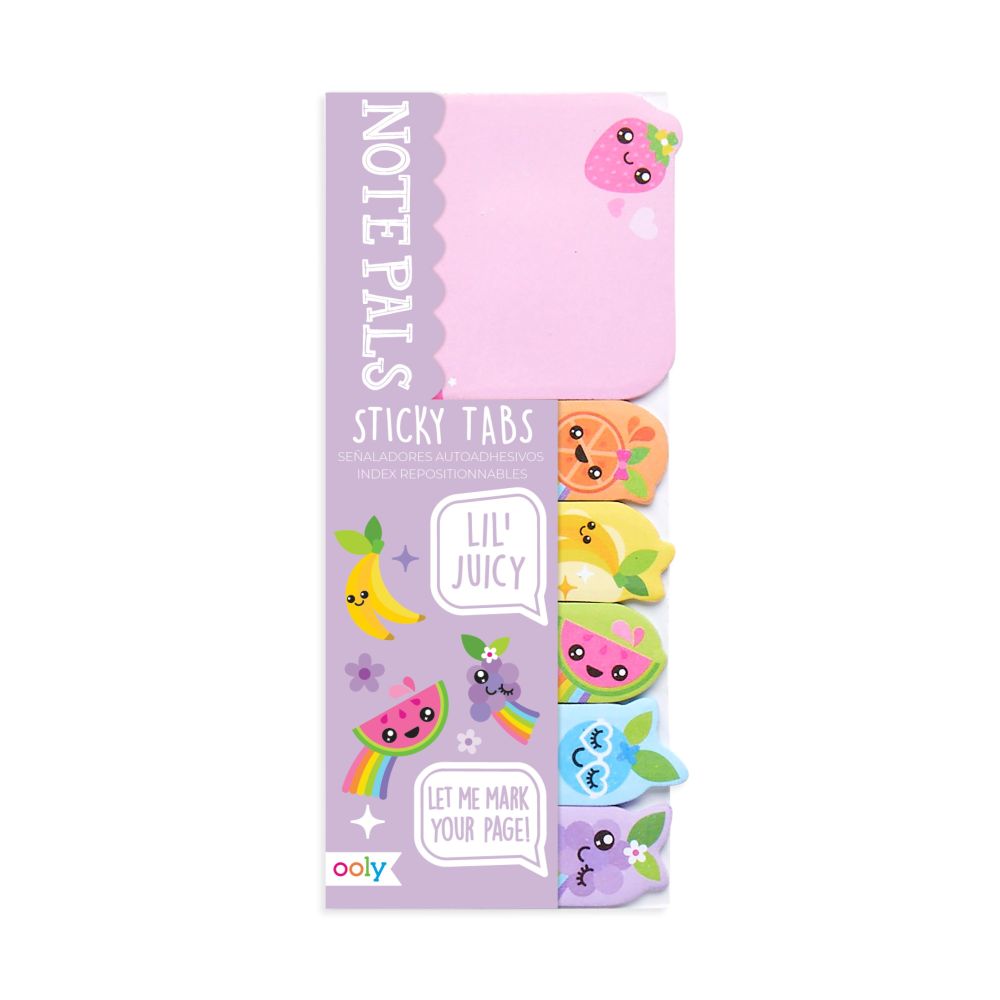 Ooly Note Pals Sticky Tabs - Lil Juicy – Mindconnect Australia
