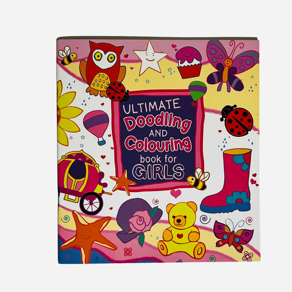 Ultimate Doodling And Colouring Book For Girls – Mindconnect Australia