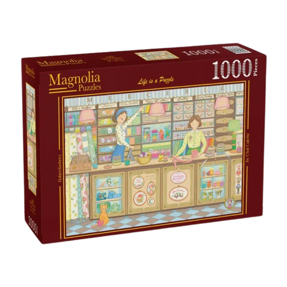 Magnolia – Haberdashery Puzzle 1000pc – Mindconnect Australia