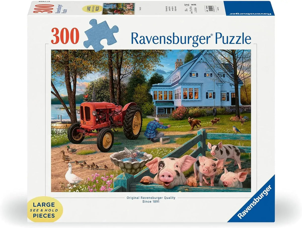 Ravensburger Jigsaw Puzzle 300 Piece Large Format - Country Life ...