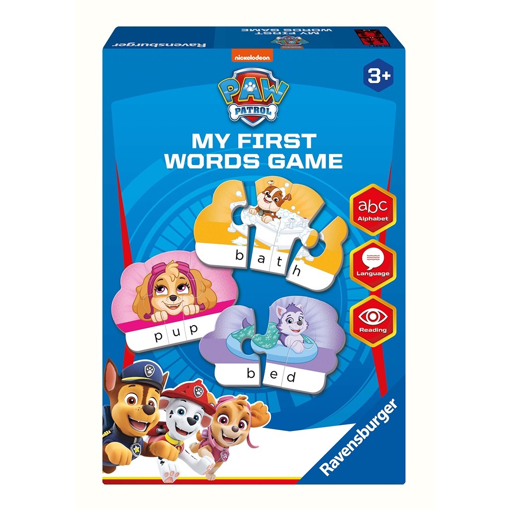 Ravensburger Paw Patrol My First Words Game – Mindconnect Australia