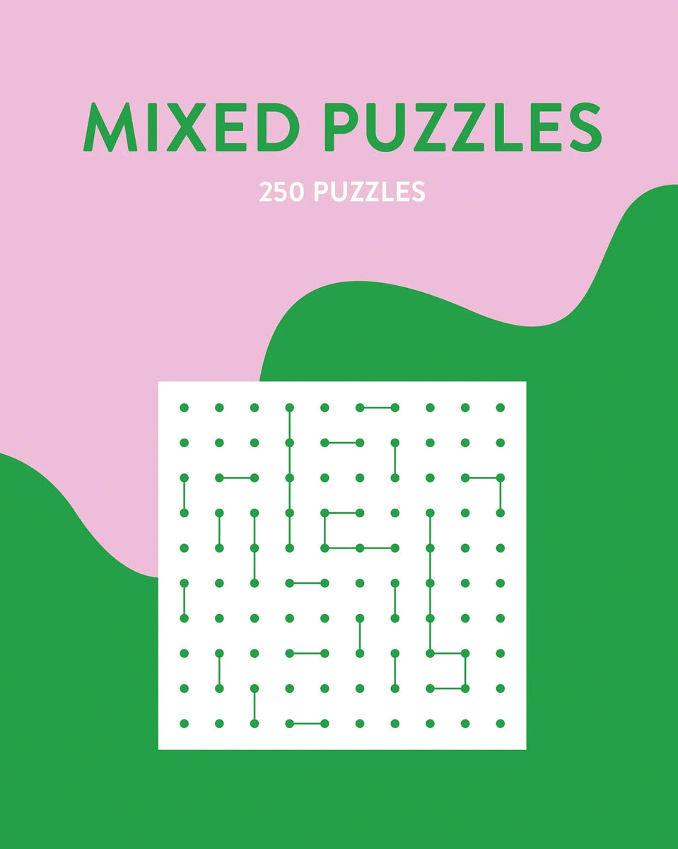 250 Puzzles - Mixed Puzzles - Pink & Green – Mindconnect Australia