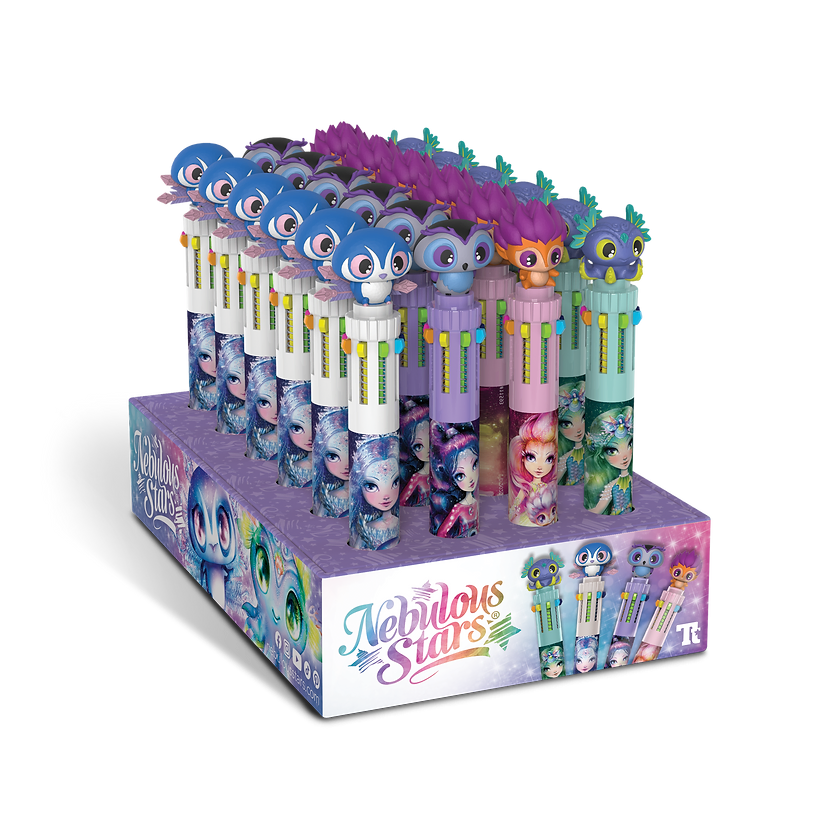 Nebulous Stars – 10-color Ballpoint Pen (Assorted) – Mindconnect Australia