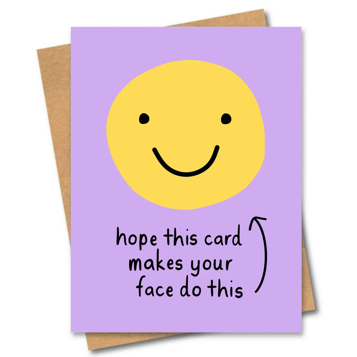 Greeting Card - Smiley Face – Mindconnect Australia