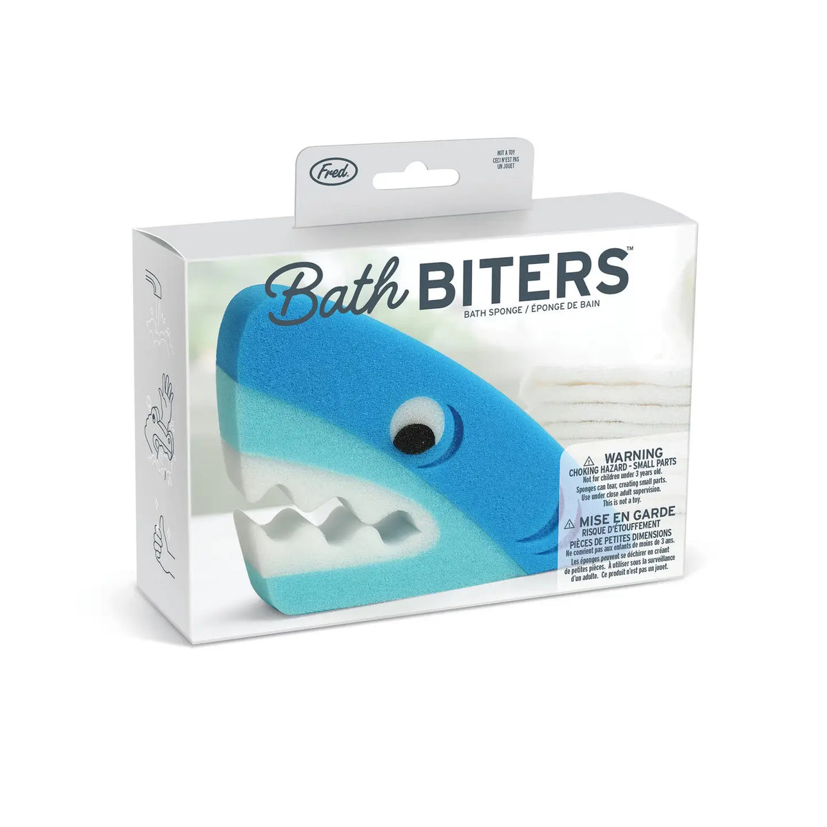 Bath Biters - Shark Sponge – Mindconnect Australia
