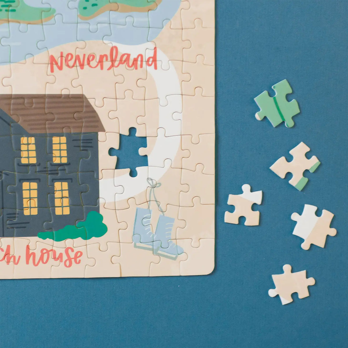 Pippi Post Literary Locations - 500pc Jigsaw Puzzle – Mindconnect Australia