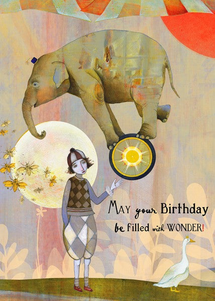 Sacred Bee Card-Wonder-Full Birthday – Mindconnect Australia