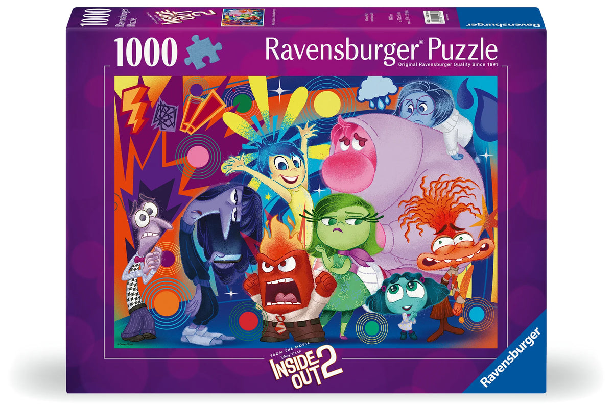 Ravensburger 1000 Piece Jigsaw - Pixar Emotions at HQ – Mindconnect ...